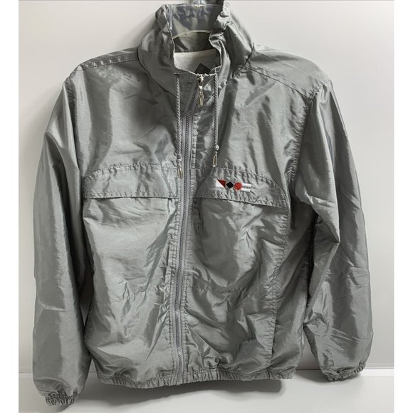 Catalina | Jackets & Coats | Vintage Catalina Silvergray Windbreaker ...